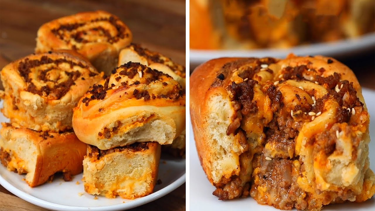 4 Quick And Easy Savoury Swirl Buns - pravdany.com